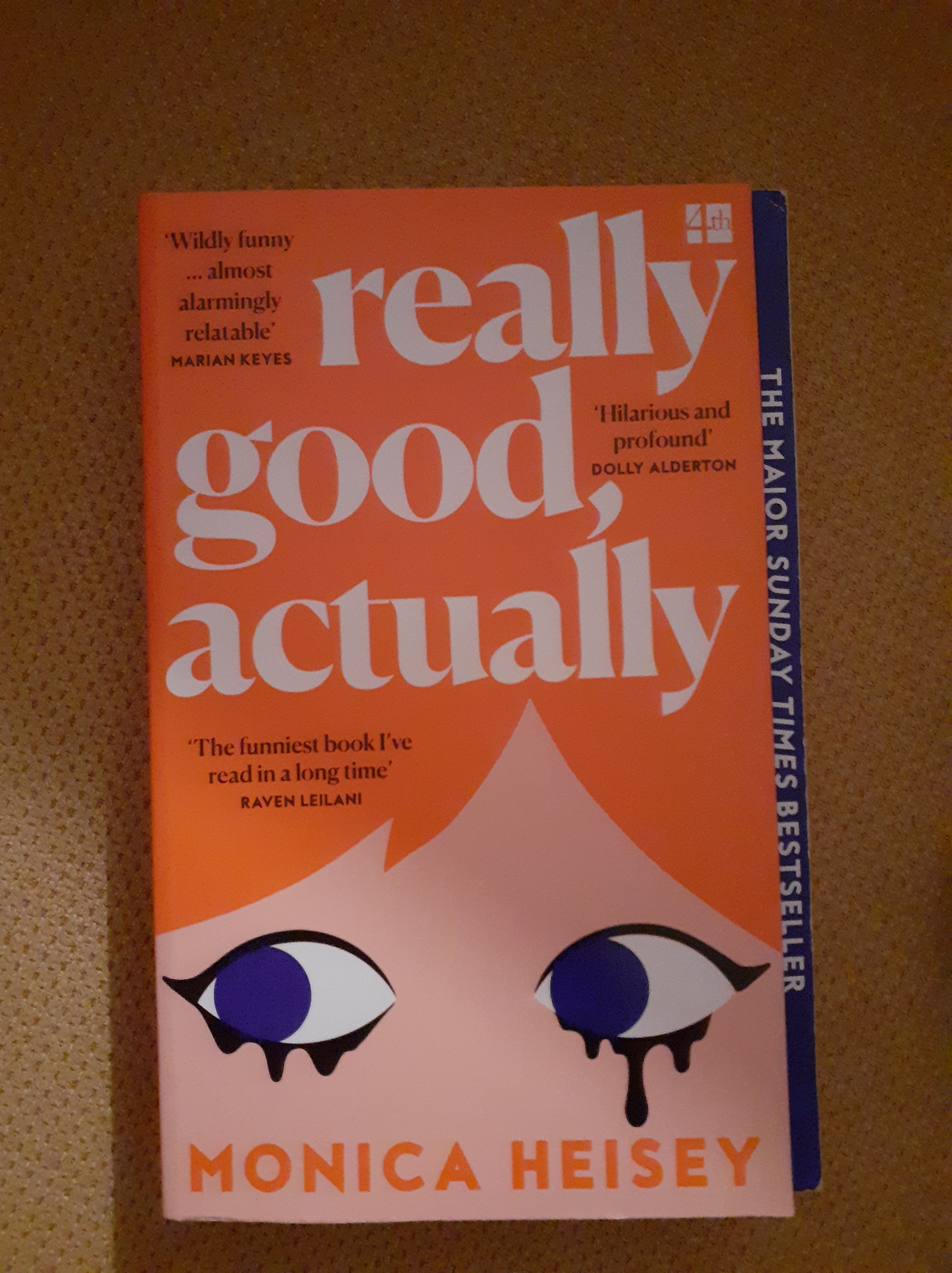 Book review: Really good, actually / Monica Heisey – Bookworm in the City